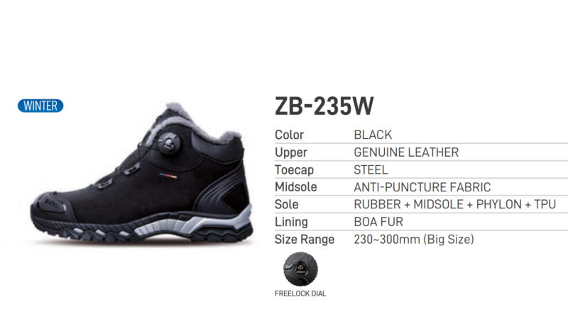 Giày bảo hộ Ziben 235W - Thế Giới Bảo Hộ Lao Động